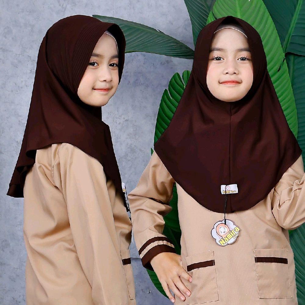 Jual Qiana - Hijab Bergo Instan Hamidah Anak-anak / Hijab Sekolah Anak Jilbab Namira Buat ...