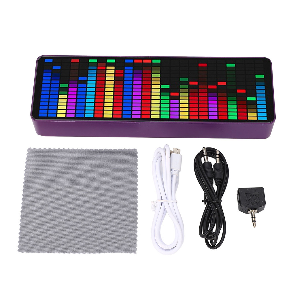 Jual Sound Level Analyzer 7 Levels Brightness Setting 1624 Segments 7 ...