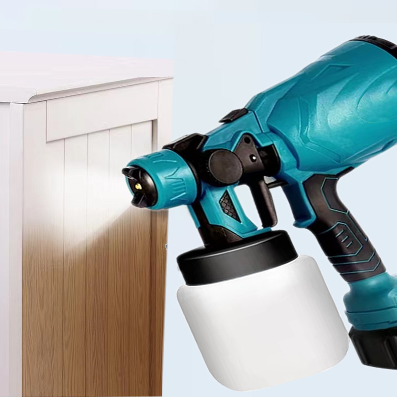 Jual Cordless Electric Spray Gun Paint Sprayer for Auto Furniture Steel ...