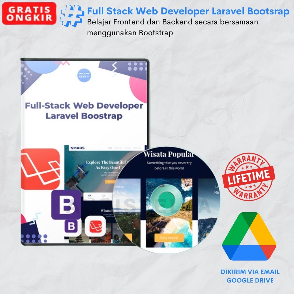Jual Full Stack Web Developer Laravel Bootsrap BWT | Shopee Indonesia