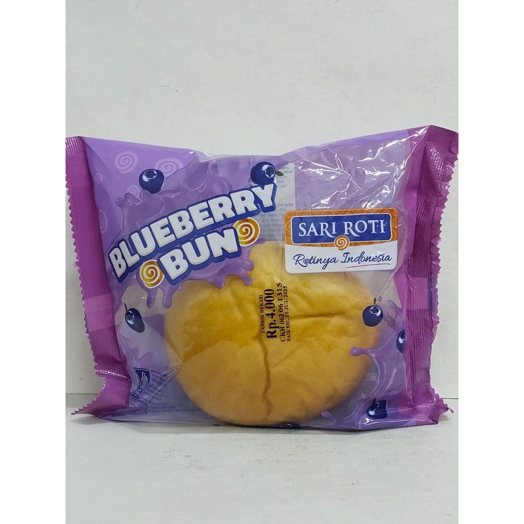 Jual SARI ROTI BLUEBERRY BUN 53G | Shopee Indonesia