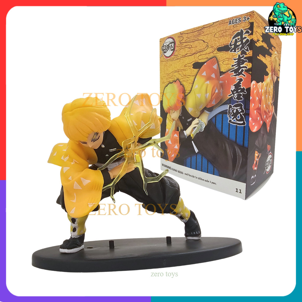 Jual Action Figure Demon Slayer Zenitsu Hekireki Kimetsu No Yaiba ...