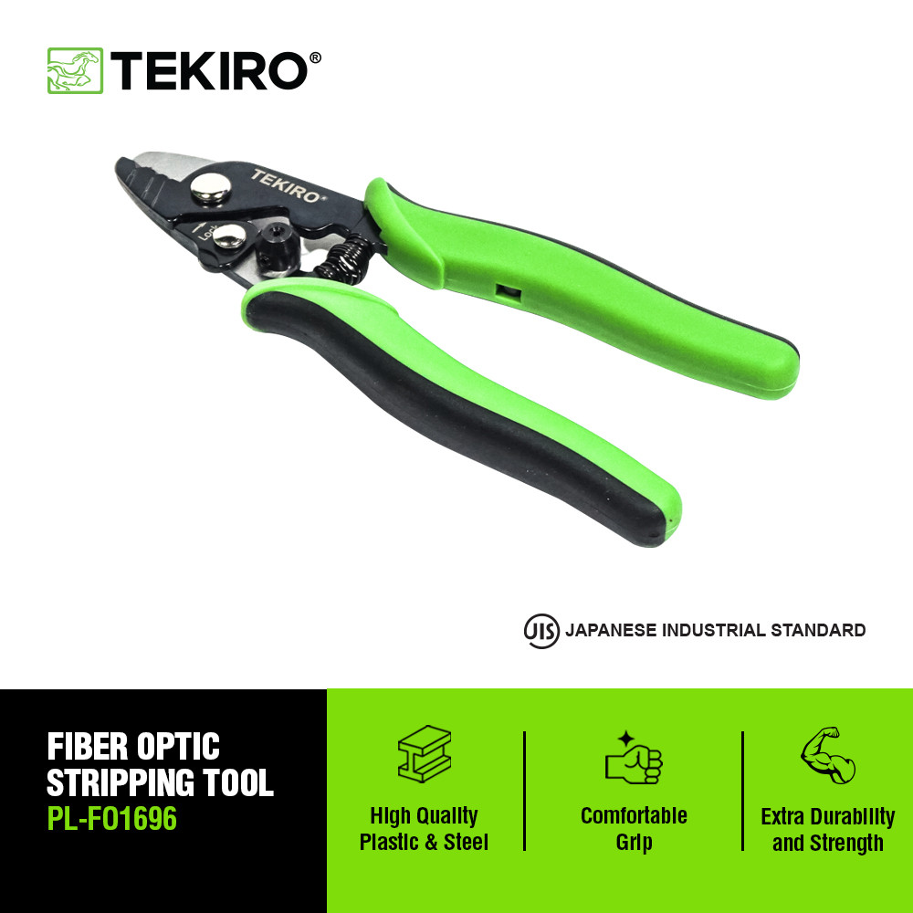 Jual Tekiro Tang Potong Kabel Fiber Optik / Optic Stripping Tool ...
