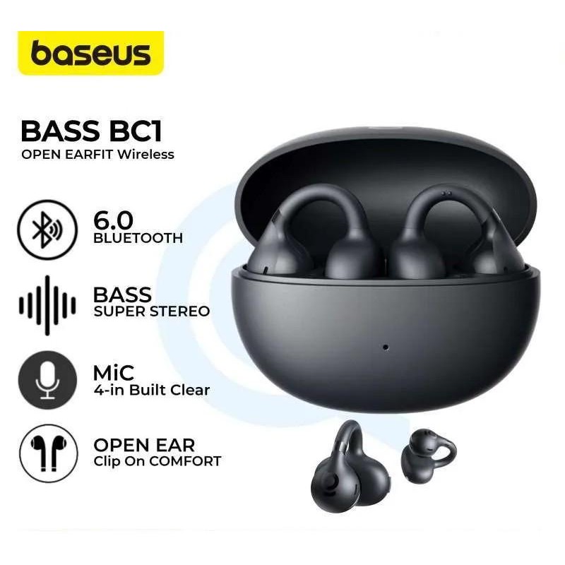 Jual Baseus TWS Bass BC1 Open-Ear True Wireless Earbuds (Clip-on Type ...