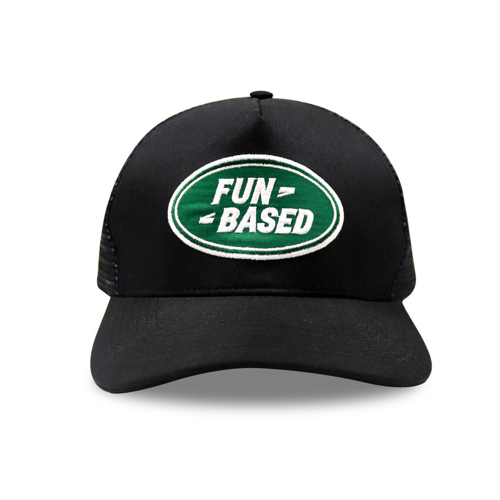 Jual Cosmic Hat/ Topi Pria Trucker LANDFUN BLACK | Shopee Indonesia