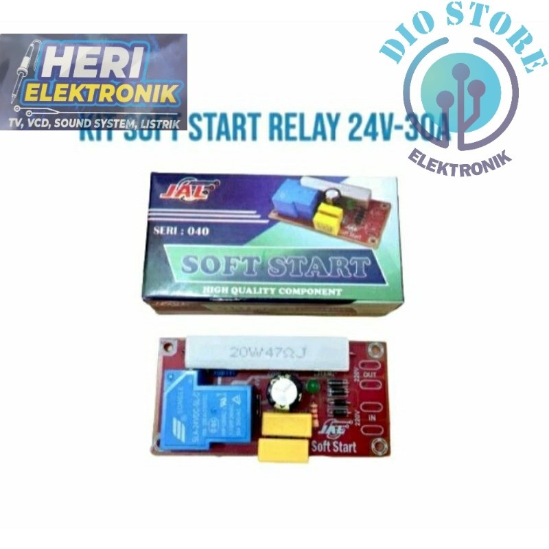Jual KIT SOFT START RELAY SONGLE 24V SERI 040 | Shopee Indonesia