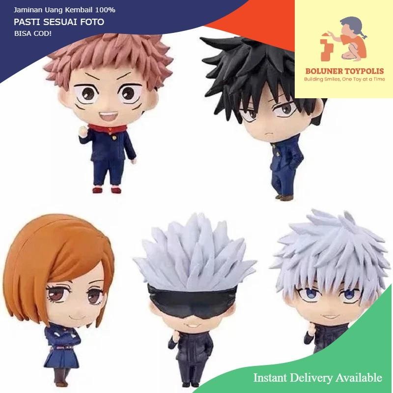 Jual FIGURE SET JUJUTSU KAISEN CHIBI ISI 5 PCS PVC PAJANGAN ANIME JJK ...