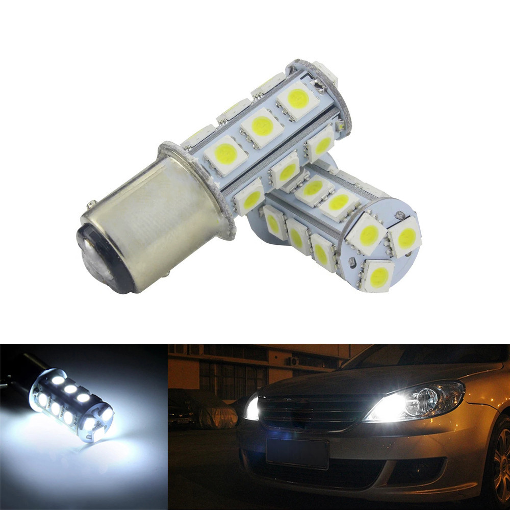 Jual Lampu LED Rem Stoplamp 1157 S25 Bayonet 5050 Diam 18 Mata 12V ...