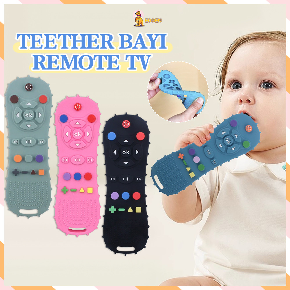 Jual Edden Teethers Silikon Untuk Bayi Mainan Teether Bayi BPA Free ...