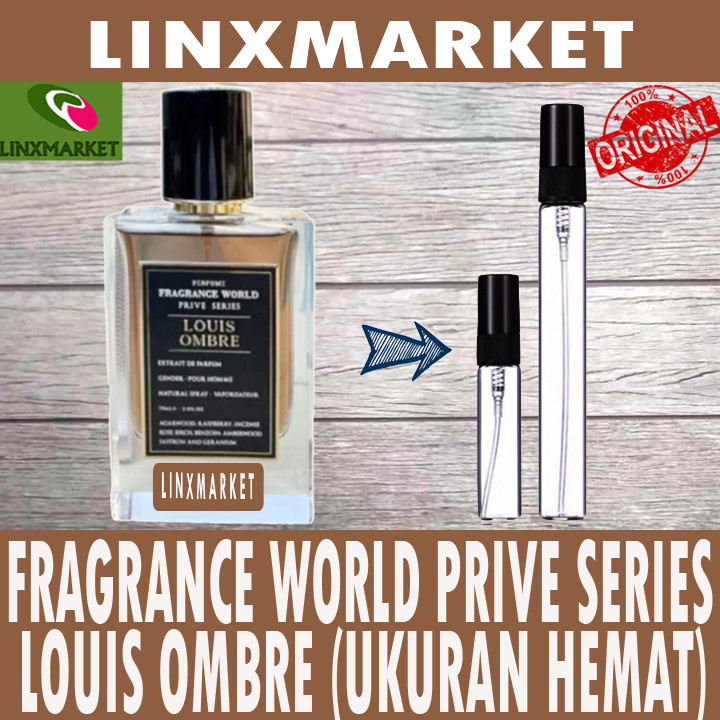 Jual FRAGRANCE WORLD PRIVE SERIES LOUIS OMBRE TYPE EXTRAIT PARFUM MEN ...