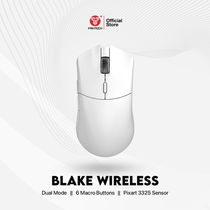 Jual Fantech DUAL MODE BLAKE Wireless Mouse Gaming WGC5 Rechargeable ...