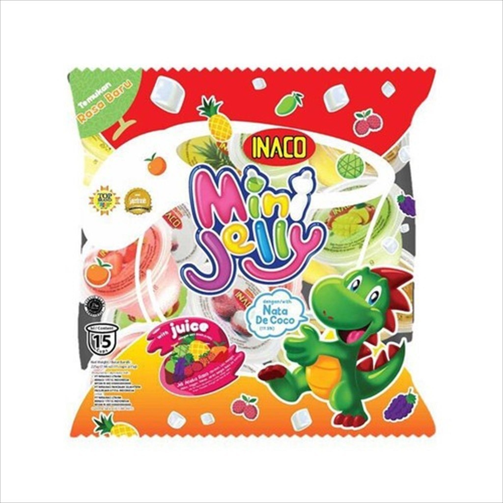 Jual INCAO Mini Jelly 15s inaco jelly isi 15 pcs [225 gr] inaco 225 gr ...
