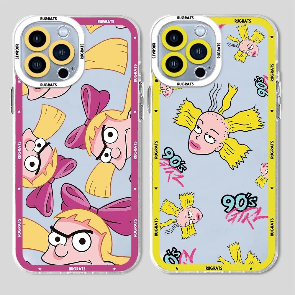 Jual Cartoon Funny Rugrats Phone Case for iPhone 13 12 Mini 8 Plus XS X ...
