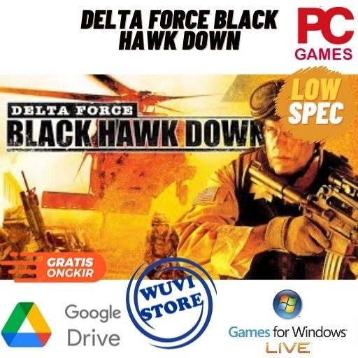 Jual Game PC Delta Force Black Hawk Down | GAME PC Ringan Full Version ...