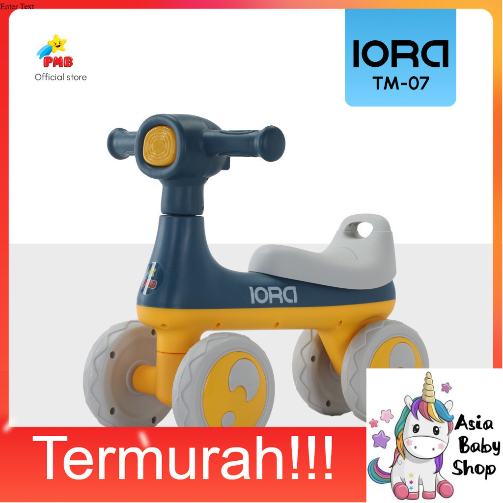 Jual IORA Mainan Sepeda Anak Ride On IORA TM07 – PMB Toys | Shopee Indonesia