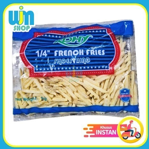 Jual Kentang Goreng Frozen 1kg KDHY French Fries Shoestring WJM Makanan ...