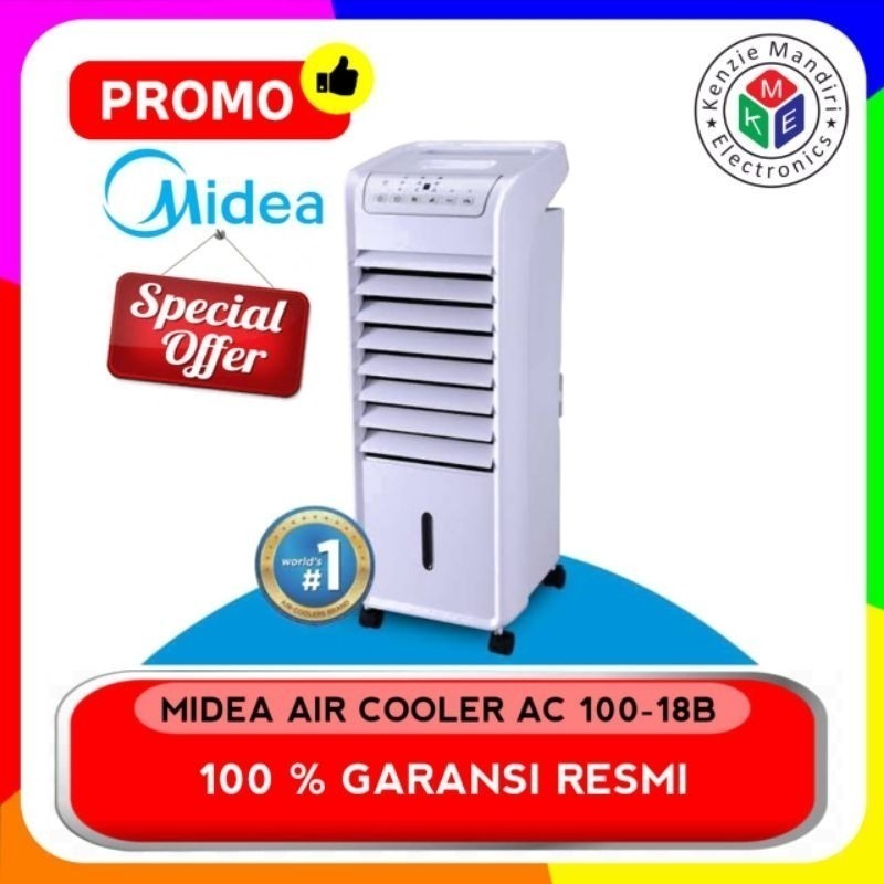Jual Air Cooler Midea AC 100-18B 4,8 Liter Garansi Resmi AC 100-18B ...