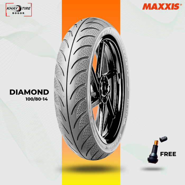 Jual Ban Motor Matic - MAXXIS DIAMOND 100/80-14 Tubeless | Shopee Indonesia