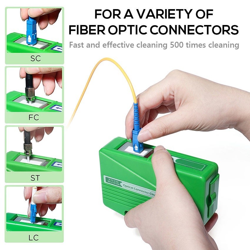 Jual Optical fiber connector cleaner NEOCLEAN - N NTT AT fiber optic ...