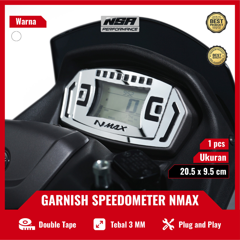 Jual NSA GARNISH SPEDOMETER NMAX 2020 2021 2022 2023 BAHAN AKRILIK ...