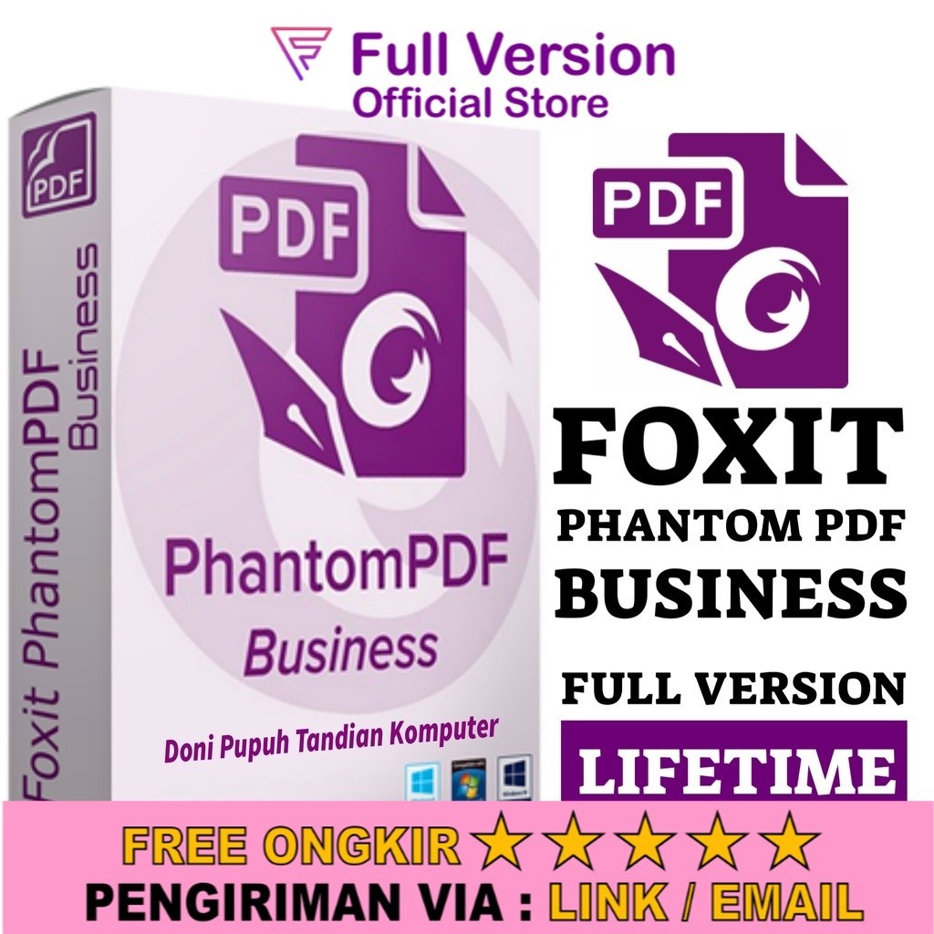 Jual Foxit Phantom PDF Business Versi Terbaru Full Version Lifetime | Shopee Indonesia