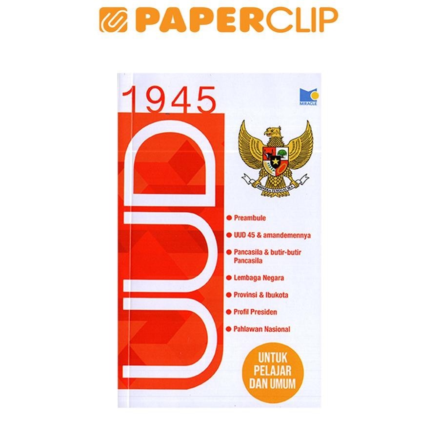 Jual UUD 1945 UNTUK PELAJAR DAN UMUM | Shopee Indonesia