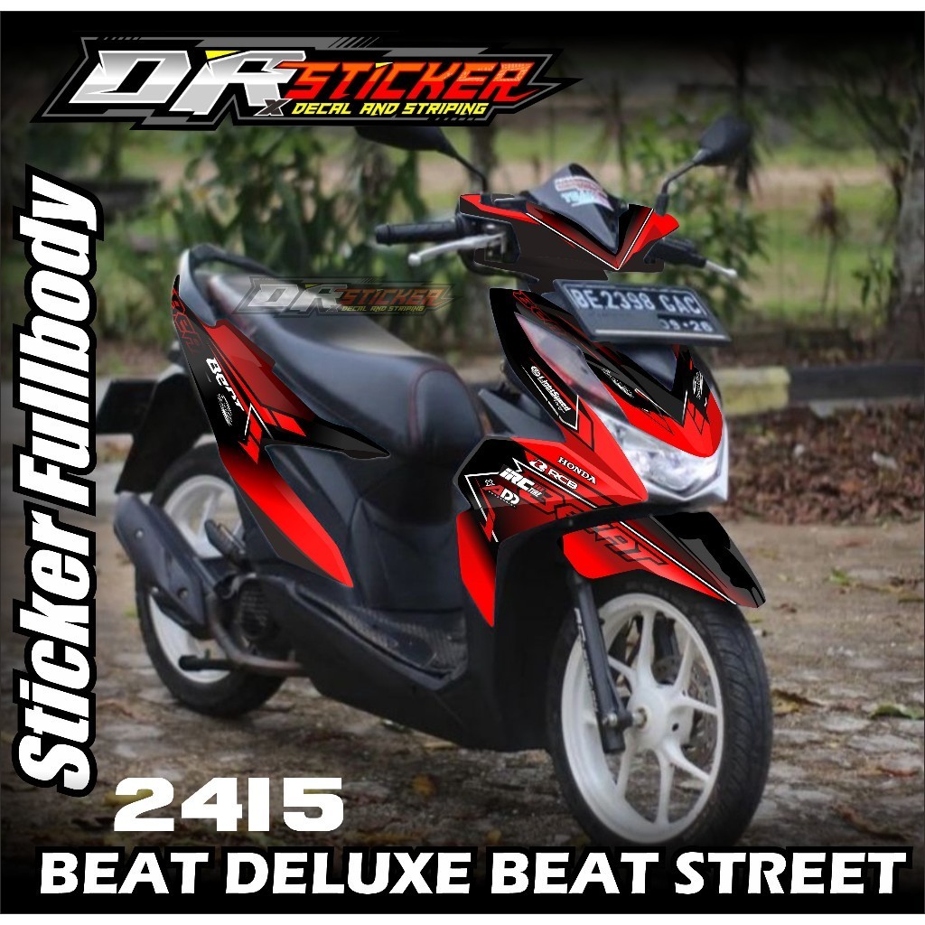 Jual Stiker Full Body Racing Decal Beat Deluxe Street Tahun 2020 sampai ...