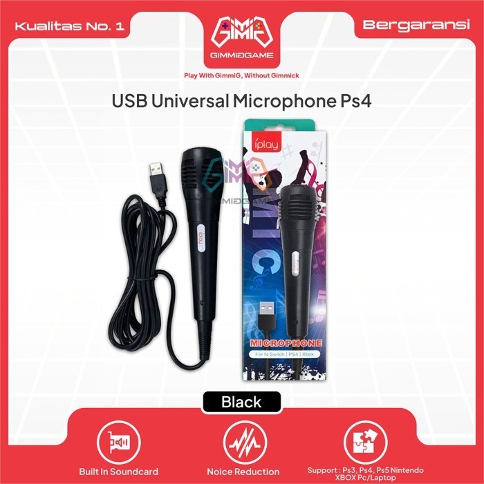 Jual Microphone Mic Pro USB Universal PS3 PS4 PS5 Xbox One Series ...