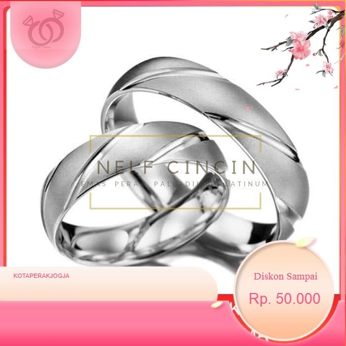 Jual Cincin Kawin Nikah Tunangan Couple Pernikahan Perak 925 Pasangan ...