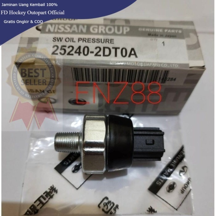 Jual switch sensor oli oil xtrail T30 dan serena 24 soket 1 import baru ...