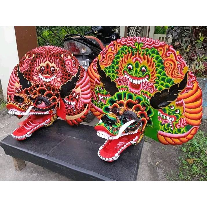 Jual barongan ank2 umur 5 tahun - barongan devil 1 set dewasa pecut ...