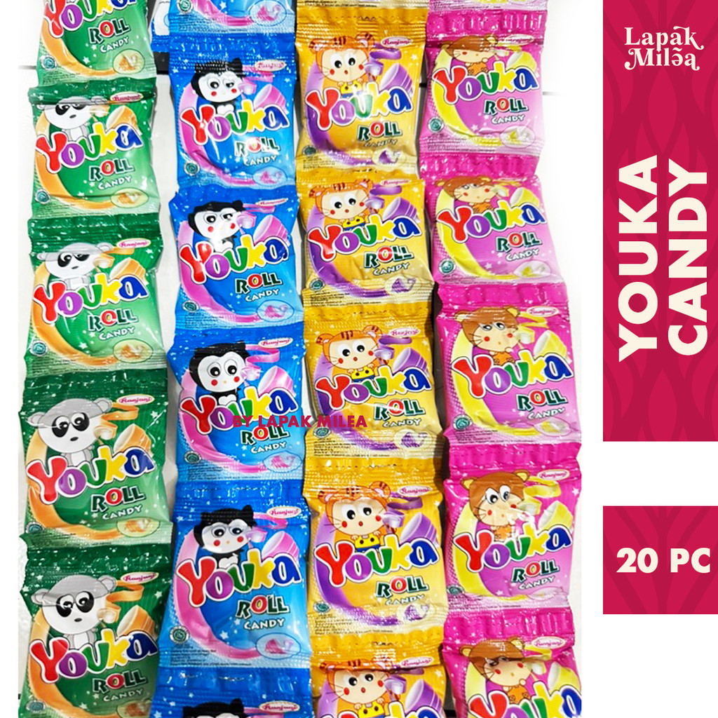 Jual Youka Roll Candy Spaghetti Youka Strepi | Shopee Indonesia