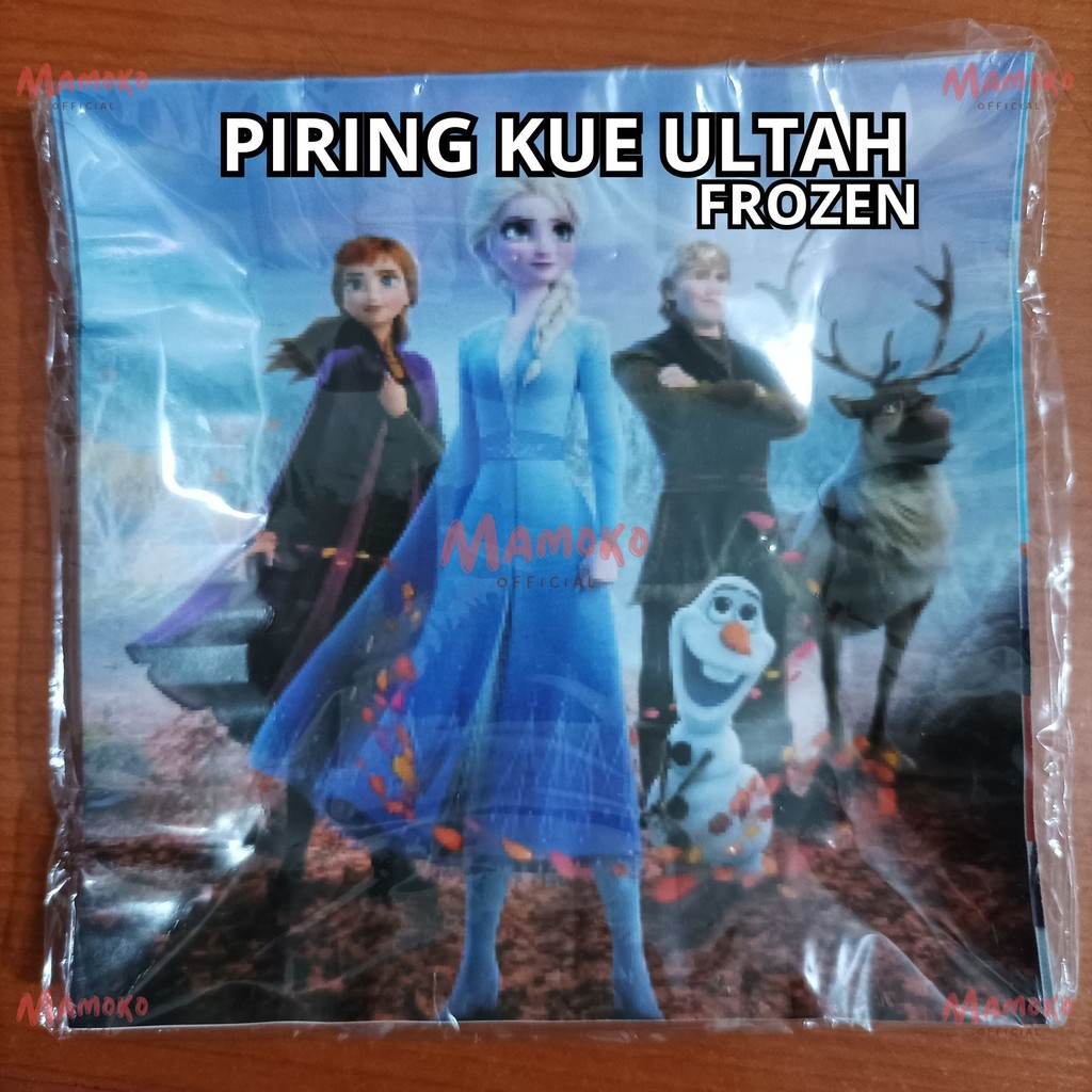 Jual Piring Kertas / Kue Ulang Tahun Paper Plate Alas Tart Frozen ...
