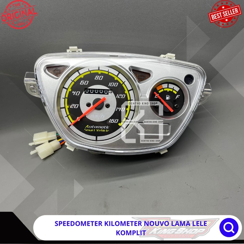 Jual SPEEDOMETER SPIDO SPEDO KILOMETER NOUVO LAMA LELE KOMPLIT | Shopee ...
