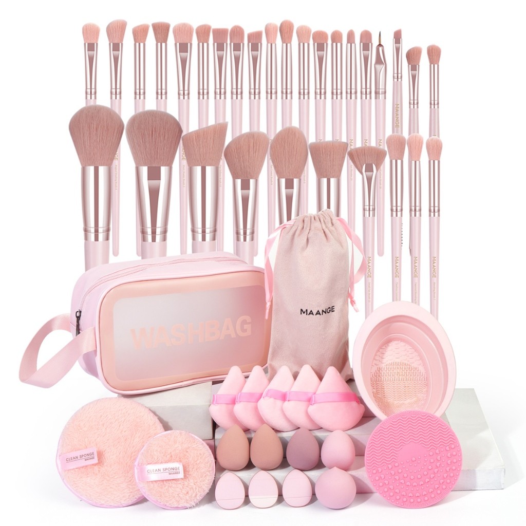 Jual MAANGE Set Alat Rias Makeup Brush Mudah Dibawa/Disimpan 51638 ...