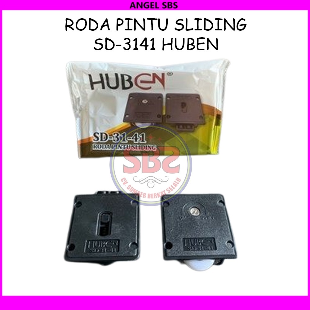 Jual HUBEN SD-31-41 RODA PINTU SLIDING HUBEN SD-3141 KOMPLIT 1 SET / RODA PINTU GESER HUBEN SD ...