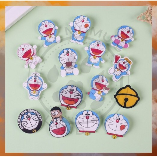Jual Bros Pin lucu Acrylic Gaya Korea Karakter Doraemon Cute Pin Brooch ...