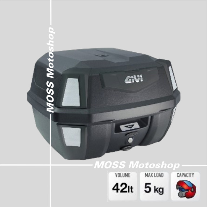 Jual BOX MOTOR GIVI B42NB ANTARTICA ADVANCE SERIES / B42 ADV 42 LITER | ORIGINAL | Shopee Indonesia