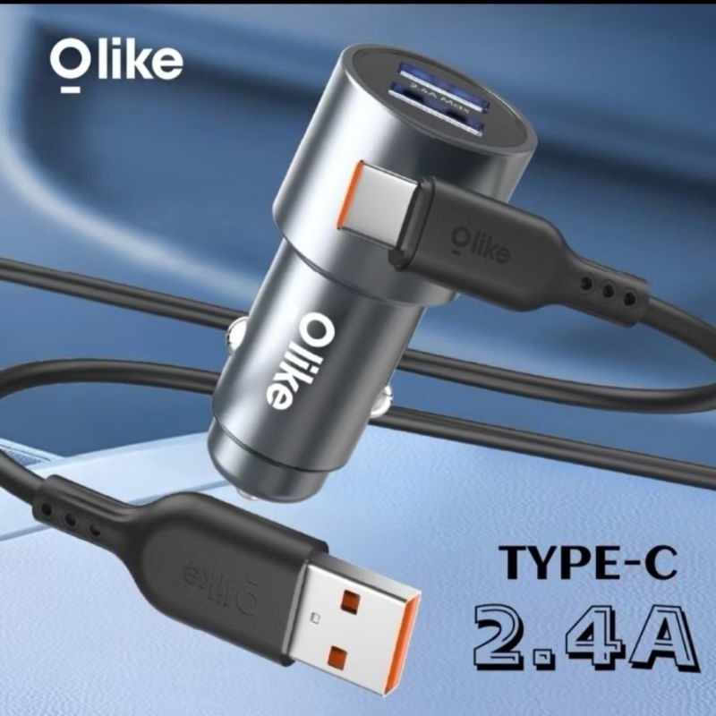 Jual [ NEW ARRIVAL ]- [ olike CAR CHARGER ]- CAS CASAN CES MOBIL PLUG ...