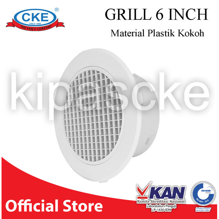 Jual Round Ceiling Diffuser 6 Inch Eggcreate Diffuser 6 Inch Grill 6 ...