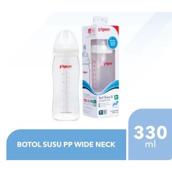 Jual PIGEON Botol Susu PP Wide Neck 330Ml | Shopee Indonesia