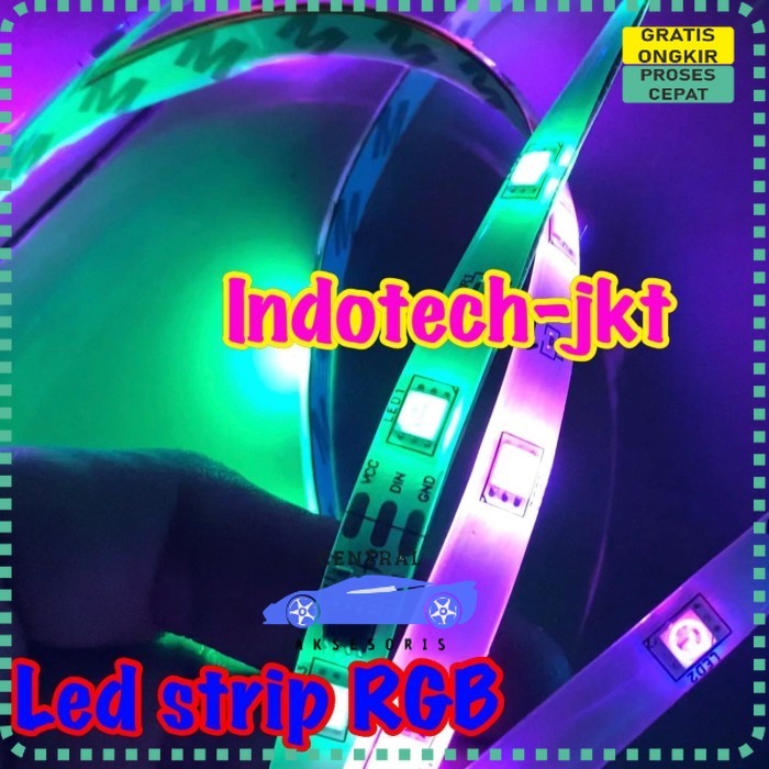 Jual Led RGB Running 24 volt 5 meter | Shopee Indonesia