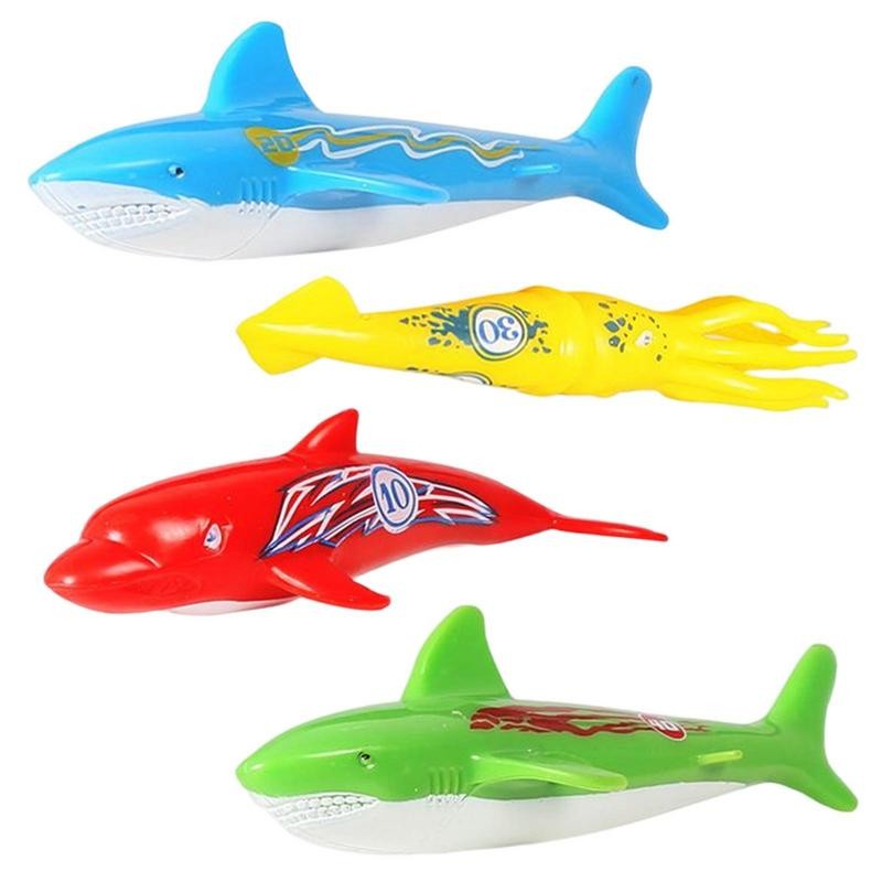 Jual Swimming Fish Toy Underwater Diving Toys Kids Pool Toys Diving ...