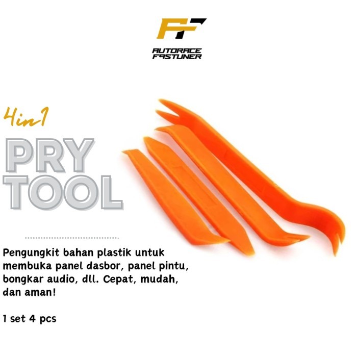 Jual Alat Pengungkit Plastik Panel Mobil Motor set 4 pcs Car 4in1 ...