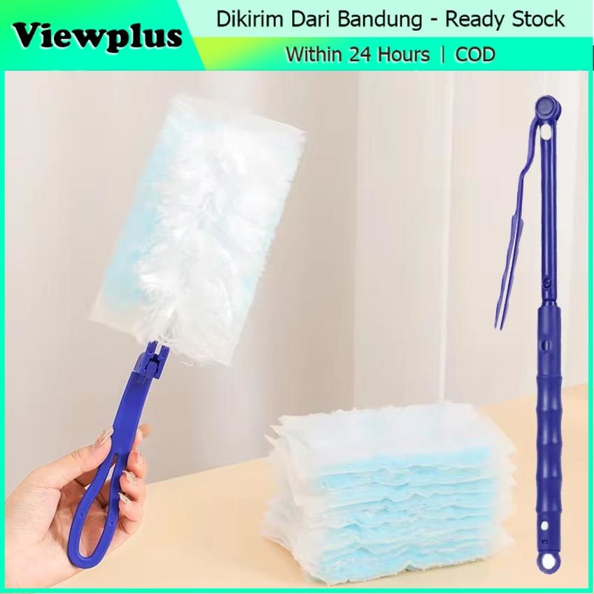 Jual Swippy Dusting Kit 12in1 Disposable Duster (1 short stick + 11 ...
