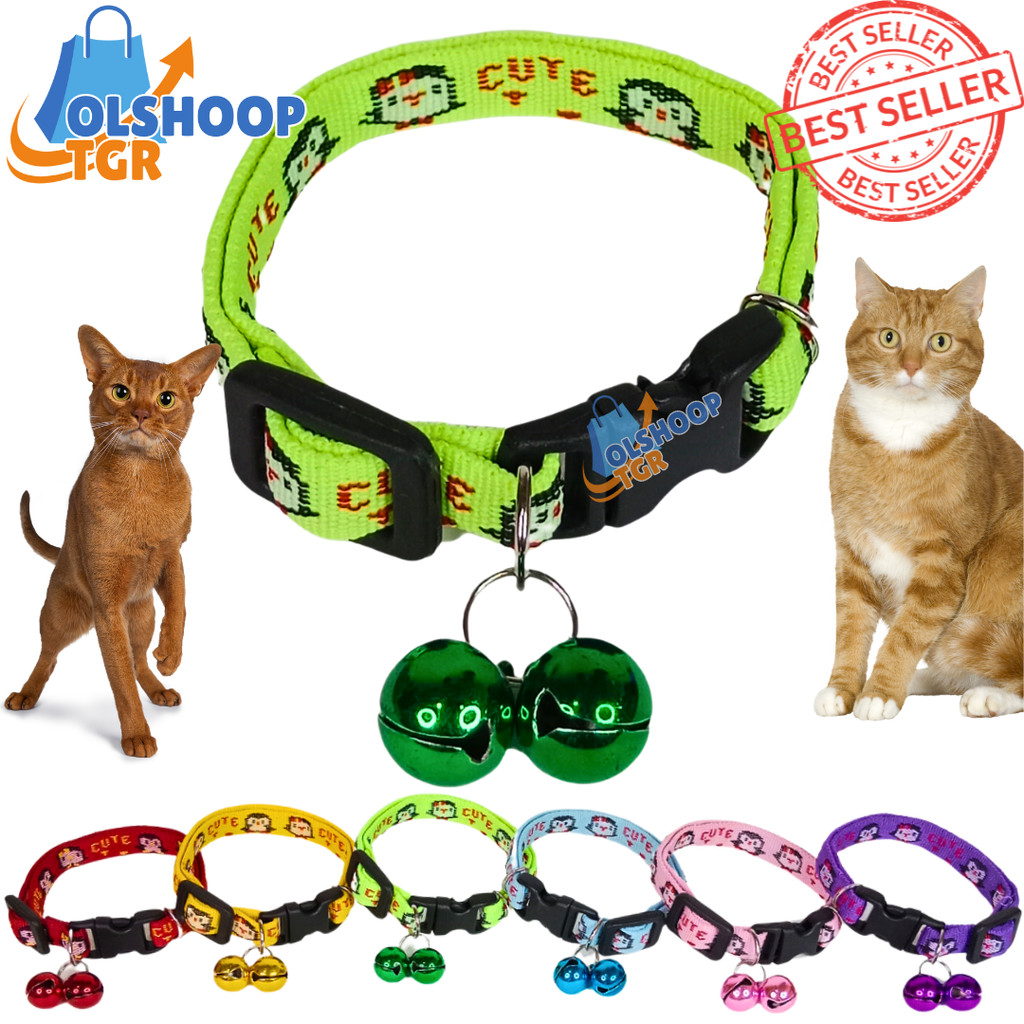 Jual OLshoop TGR Kalung Kucing Lonceng 2 Pcs Motif Pinguin Ukuran Dapat Disesuaikan Tali Tuntun ...