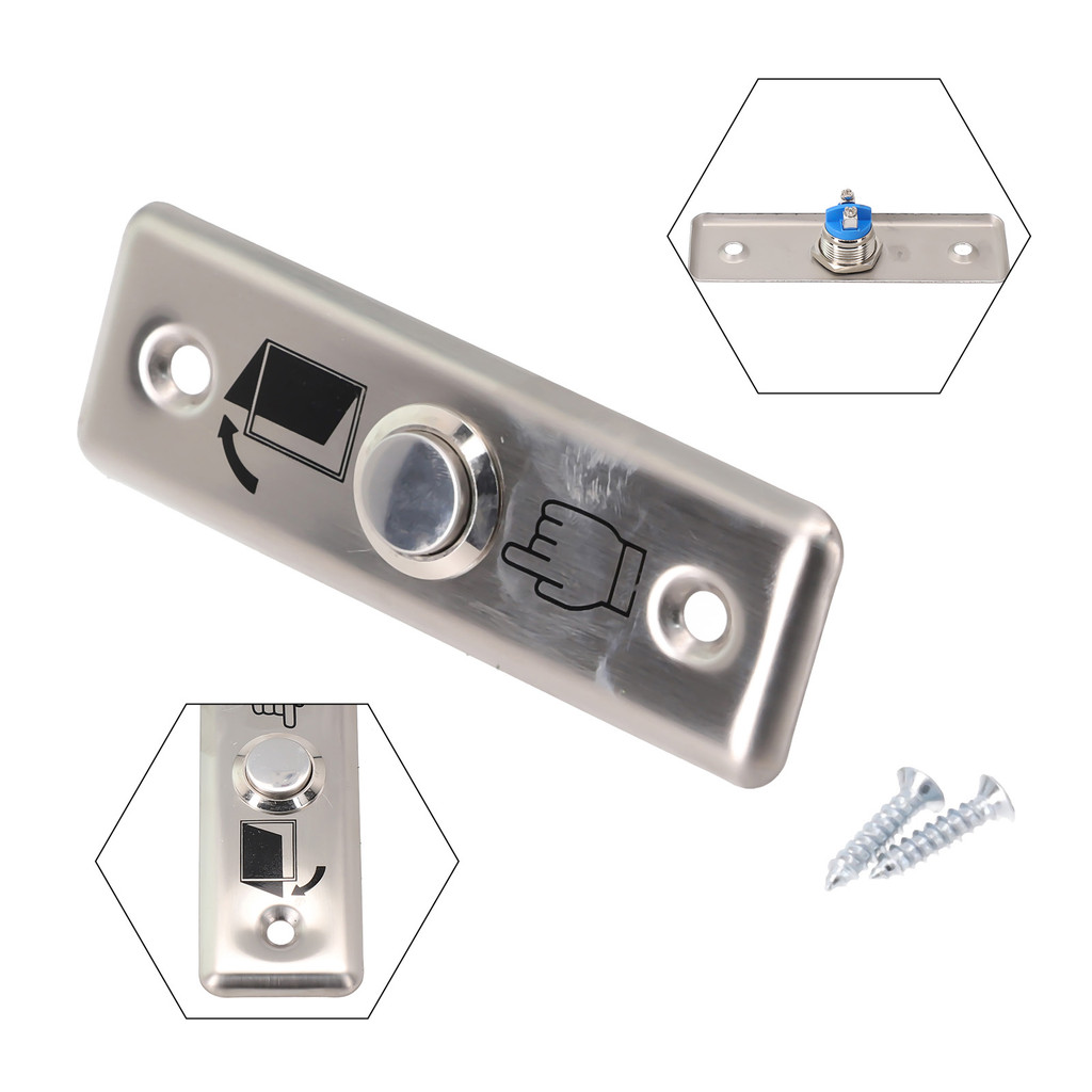 Jual Access Control Button Door Switch Button Exit Button Switch For ...
