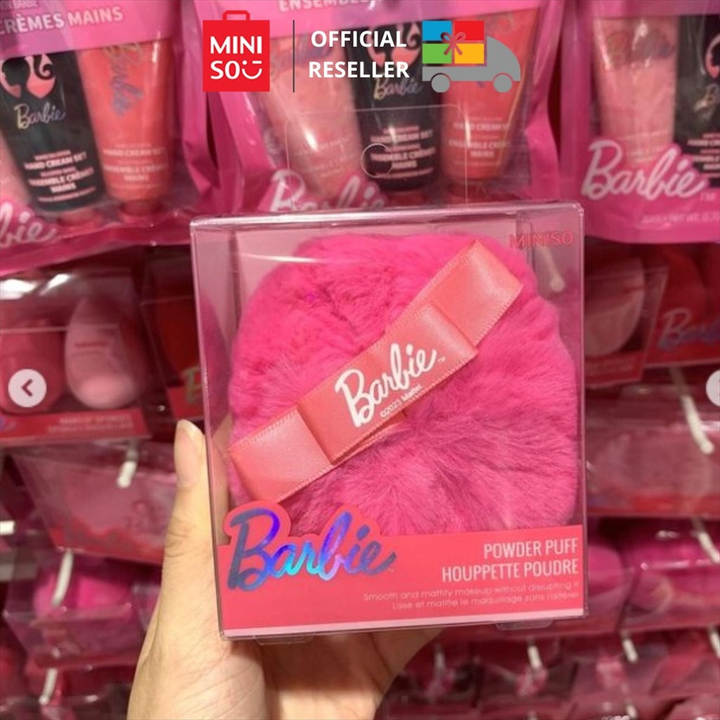 Jual MINISO x BARBIE Collection Powder Puff Large | Shopee Indonesia