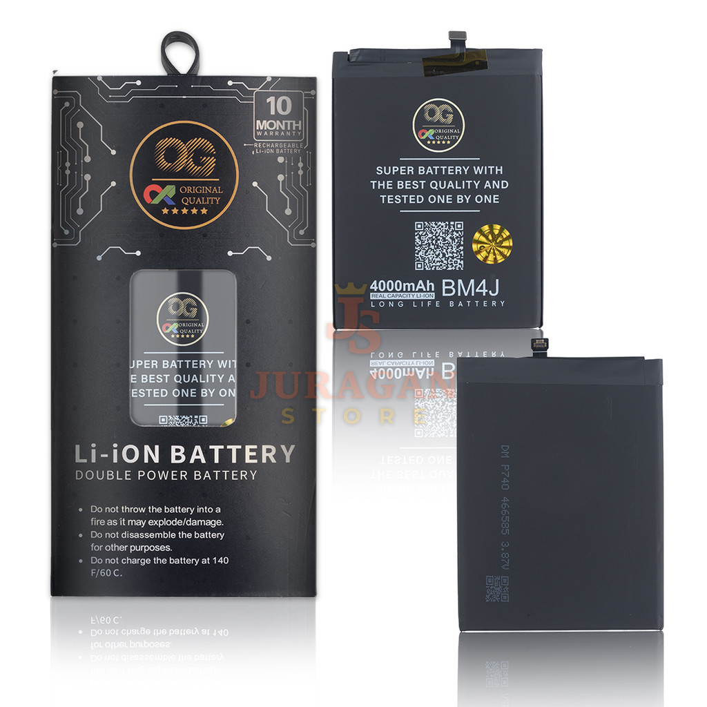 Jual BATERAI BATRE OG SUPER ( OG ) XIAOMI REDMI NOTE 8 PRO BM4J ...