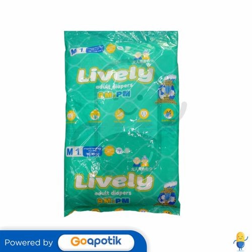 Jual Lively Adult Diapers Size M 1 Pcs | Shopee Indonesia